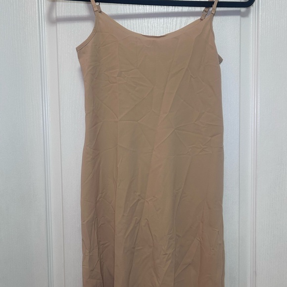 Commando | Dresses | Commando Strapless Tan Dress | Poshmark